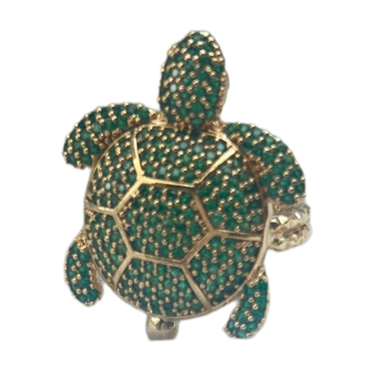 Green Turtle Ring – The Jewelry Album